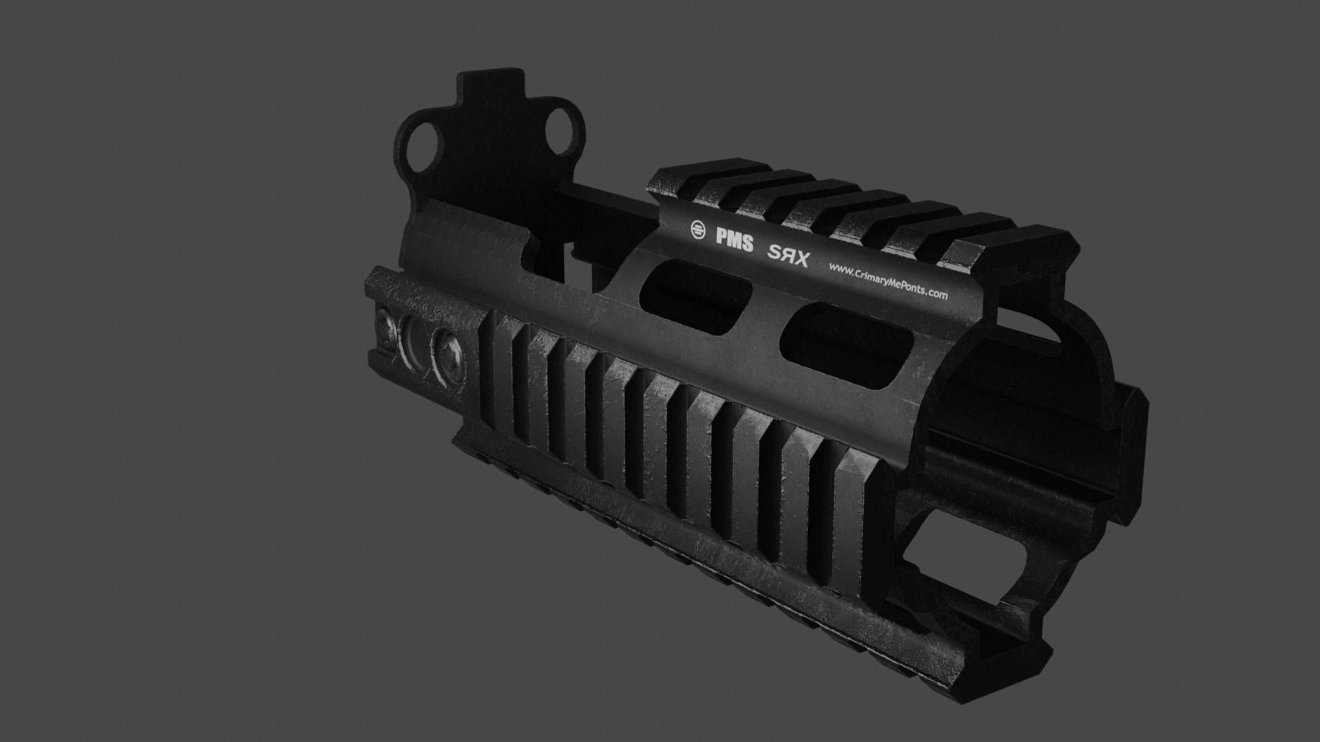 3D model FN SCAR Handguard VR / AR / low-poly | CGTrader