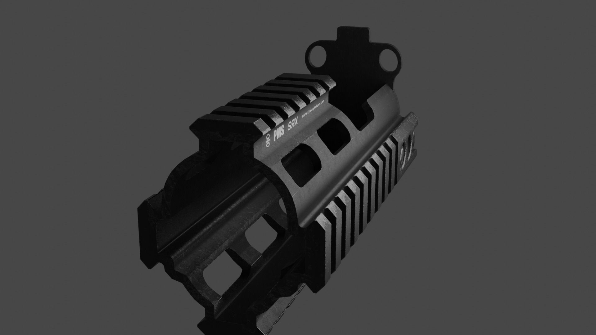 3D model FN SCAR Handguard VR / AR / low-poly | CGTrader