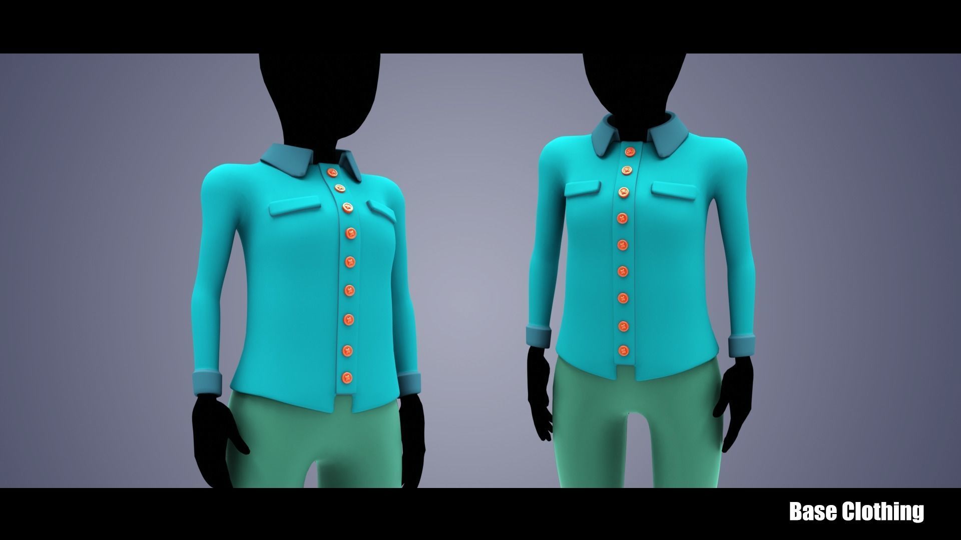 3D model Base Clothing 01 Office VR / AR / low-poly | CGTrader
