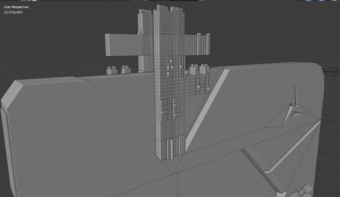 3D model Data chip Cyberpunk style VR / AR / low-poly | CGTrader