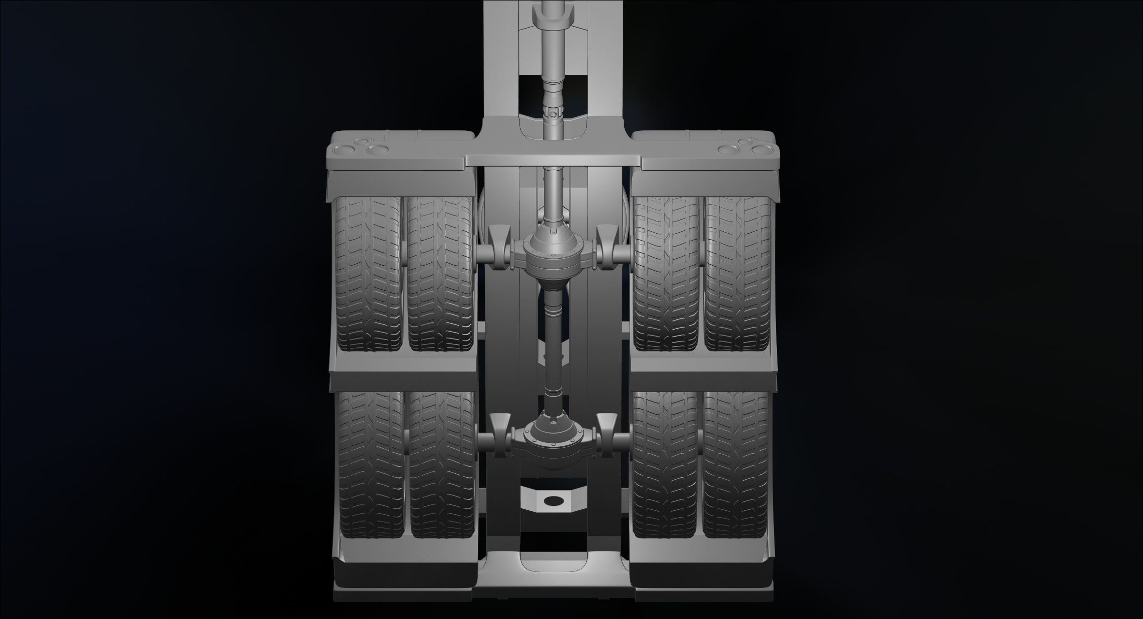 American truck Peterbilt custom File STL for 3D Printer 3D model 3D ...