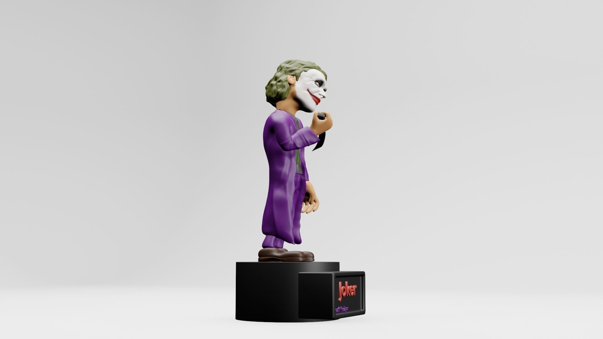 HEATH LEDGER - 3D PRINTING free 3D model 3D printable | CGTrader
