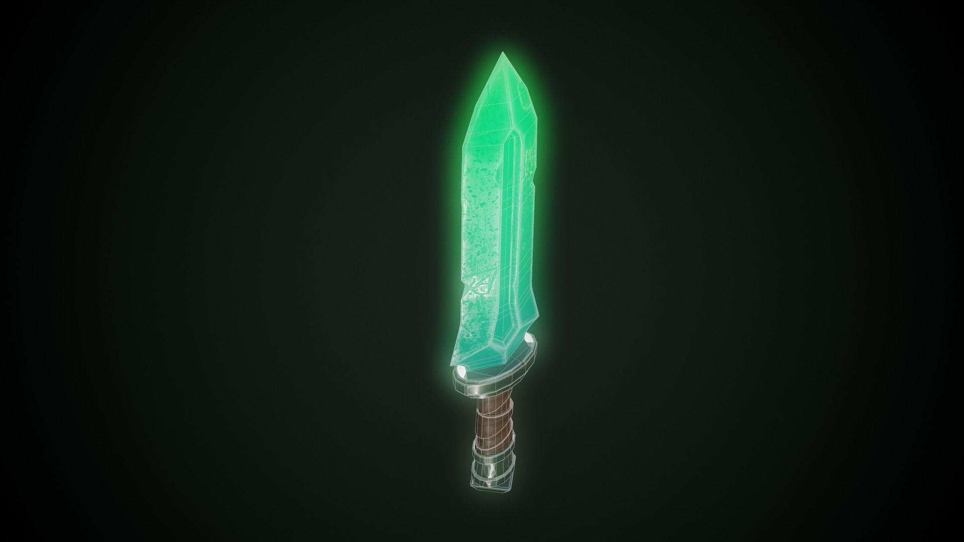 3D model Stylized Dagger - Tutorial Included VR / AR / low-poly | CGTrader