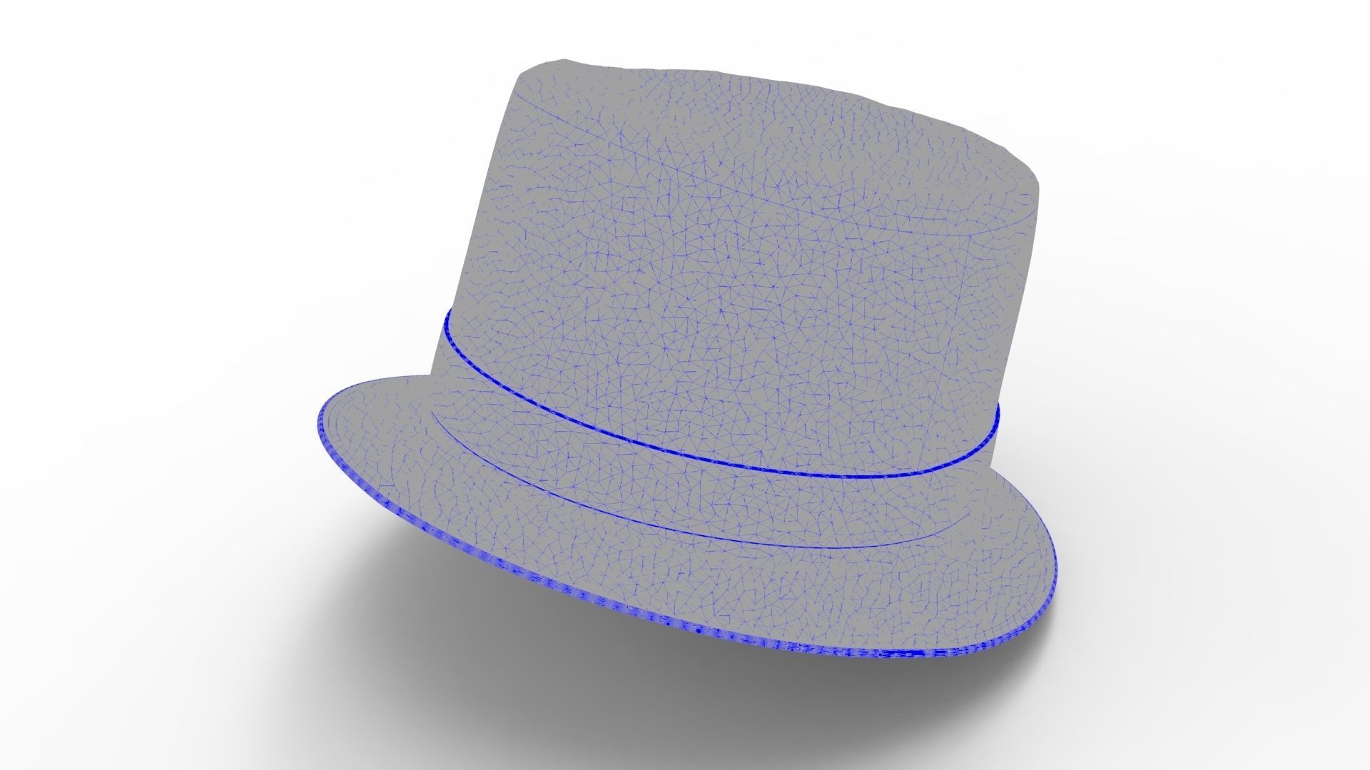 Tophat top hat 3D model | CGTrader