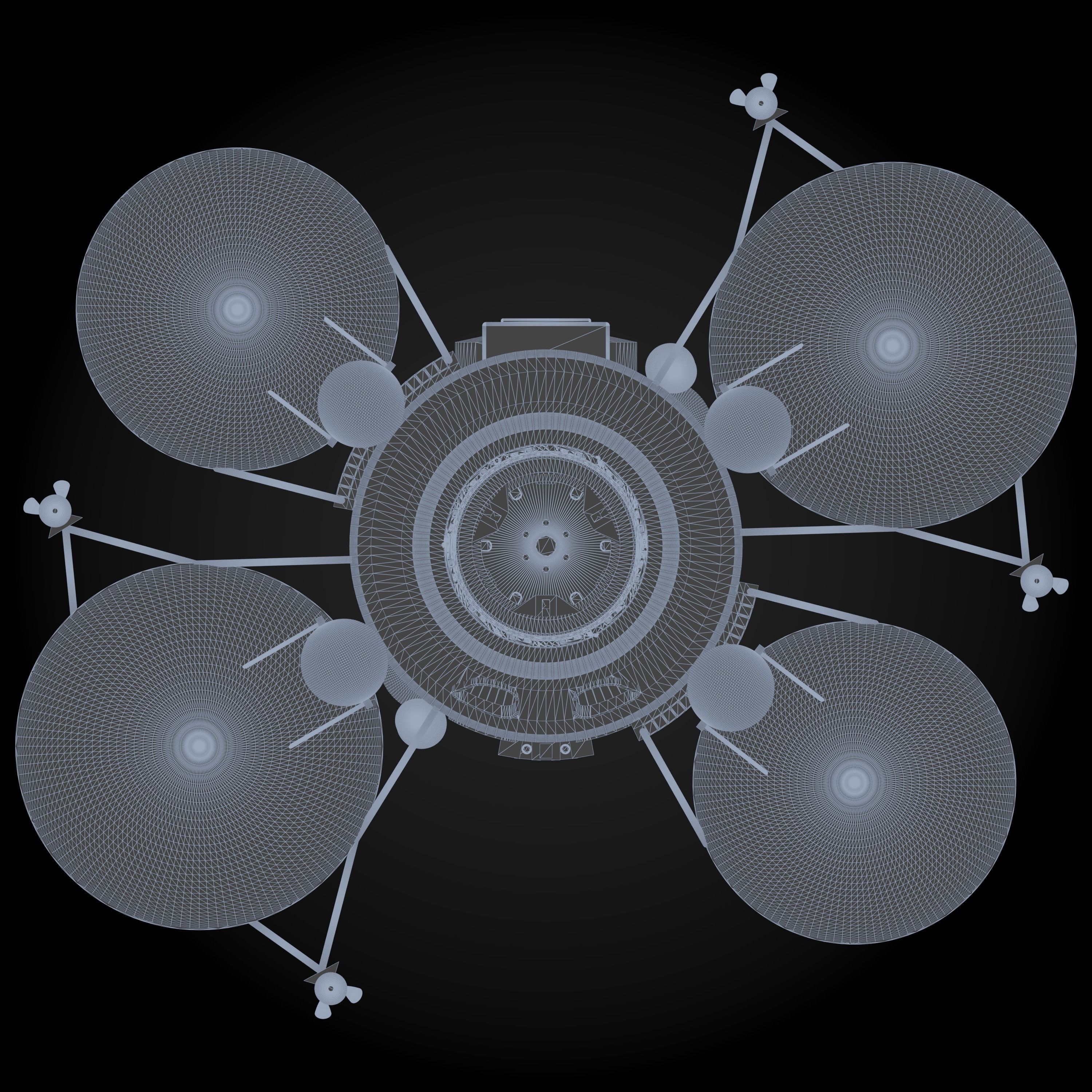 2-stage Mars Ascent Vehicle 3D model | CGTrader