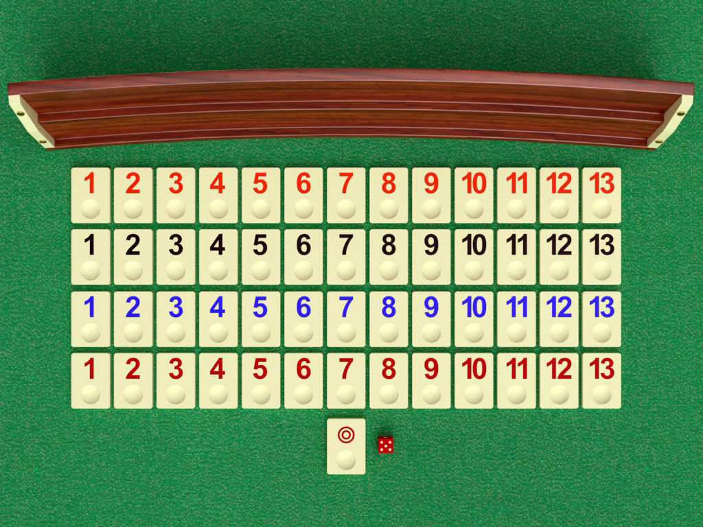 Okey Set 3D model | CGTrader