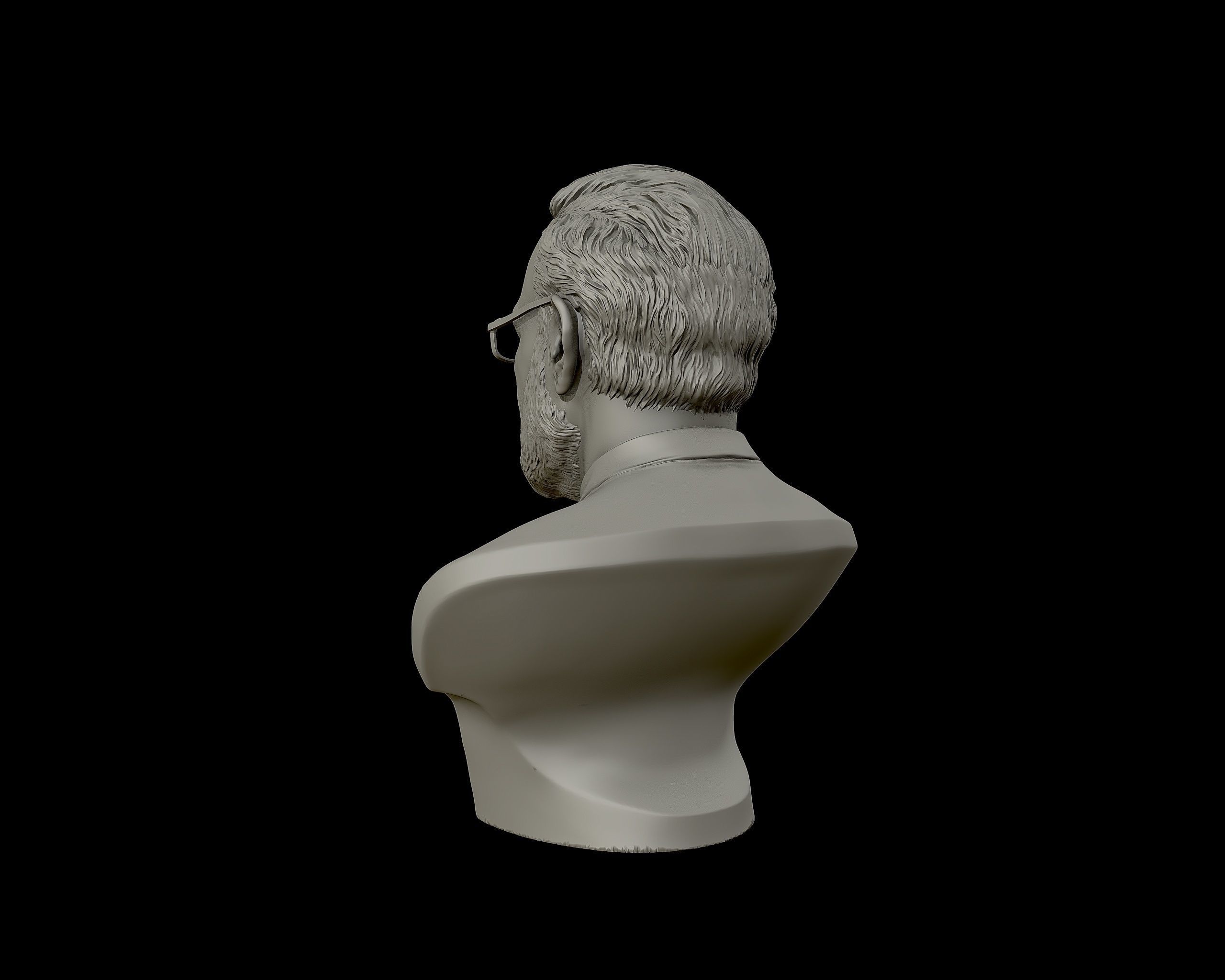 Narendra Modi 3D Portrait sculpture 3D model 3D printable | CGTrader