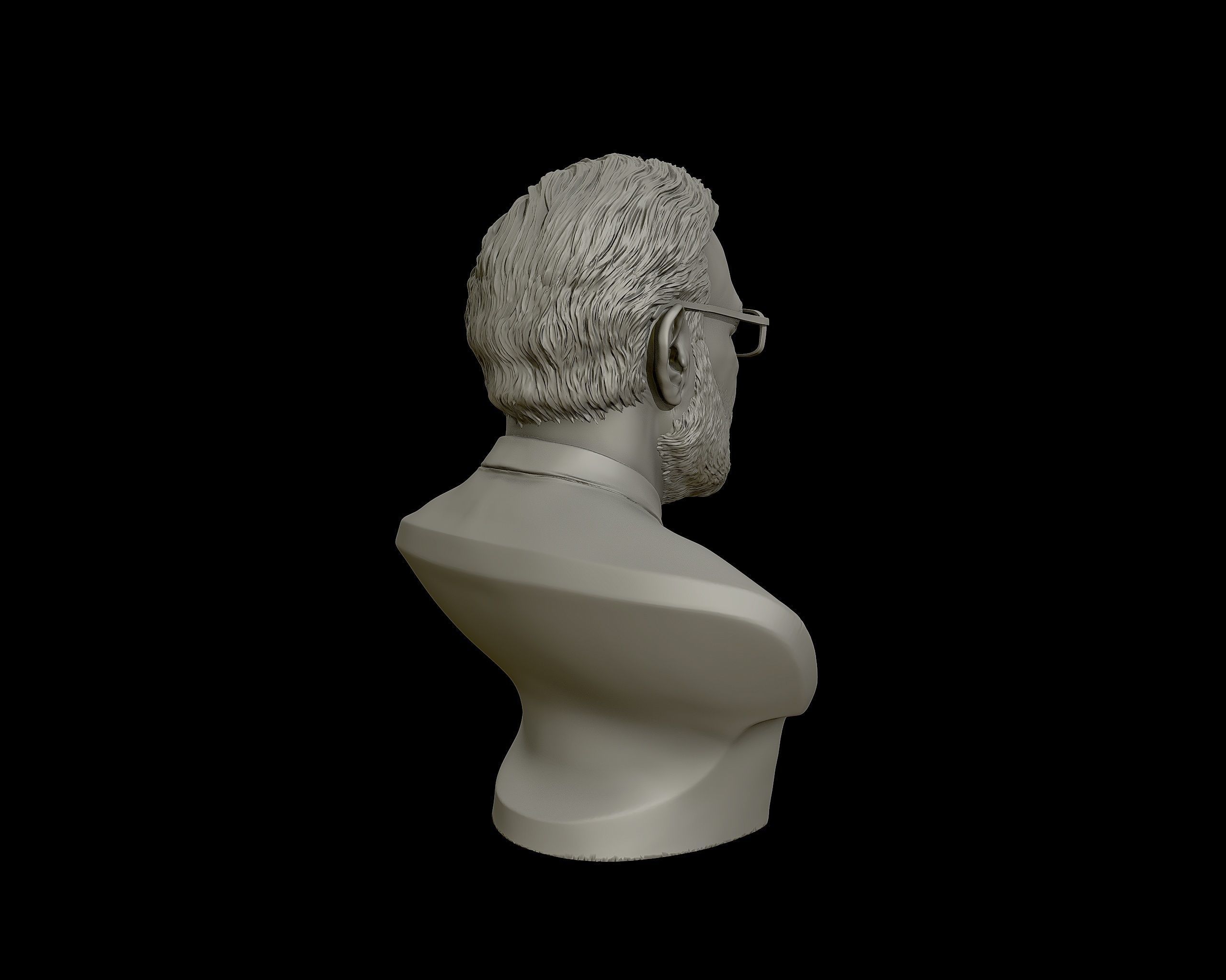 Narendra Modi 3D Portrait sculpture 3D model 3D printable | CGTrader