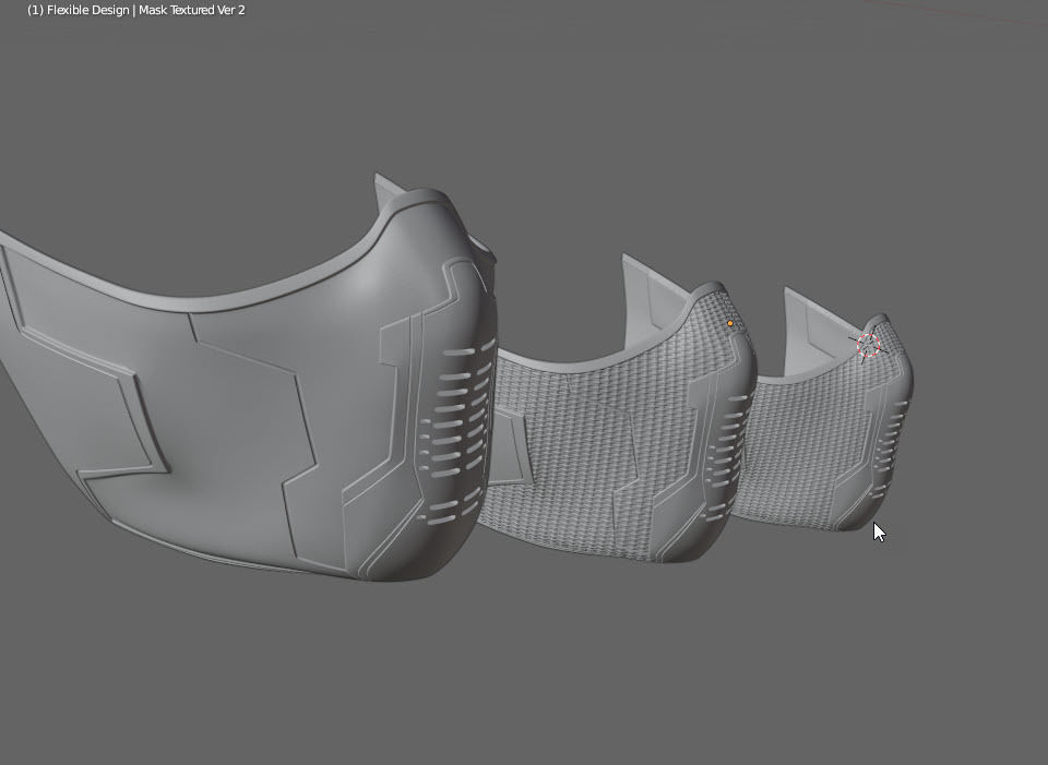 Winter Soldier Mask With four styles and goggles -Bucky Barnes 3D model ...