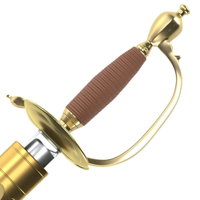 British sword free 3D model | CGTrader