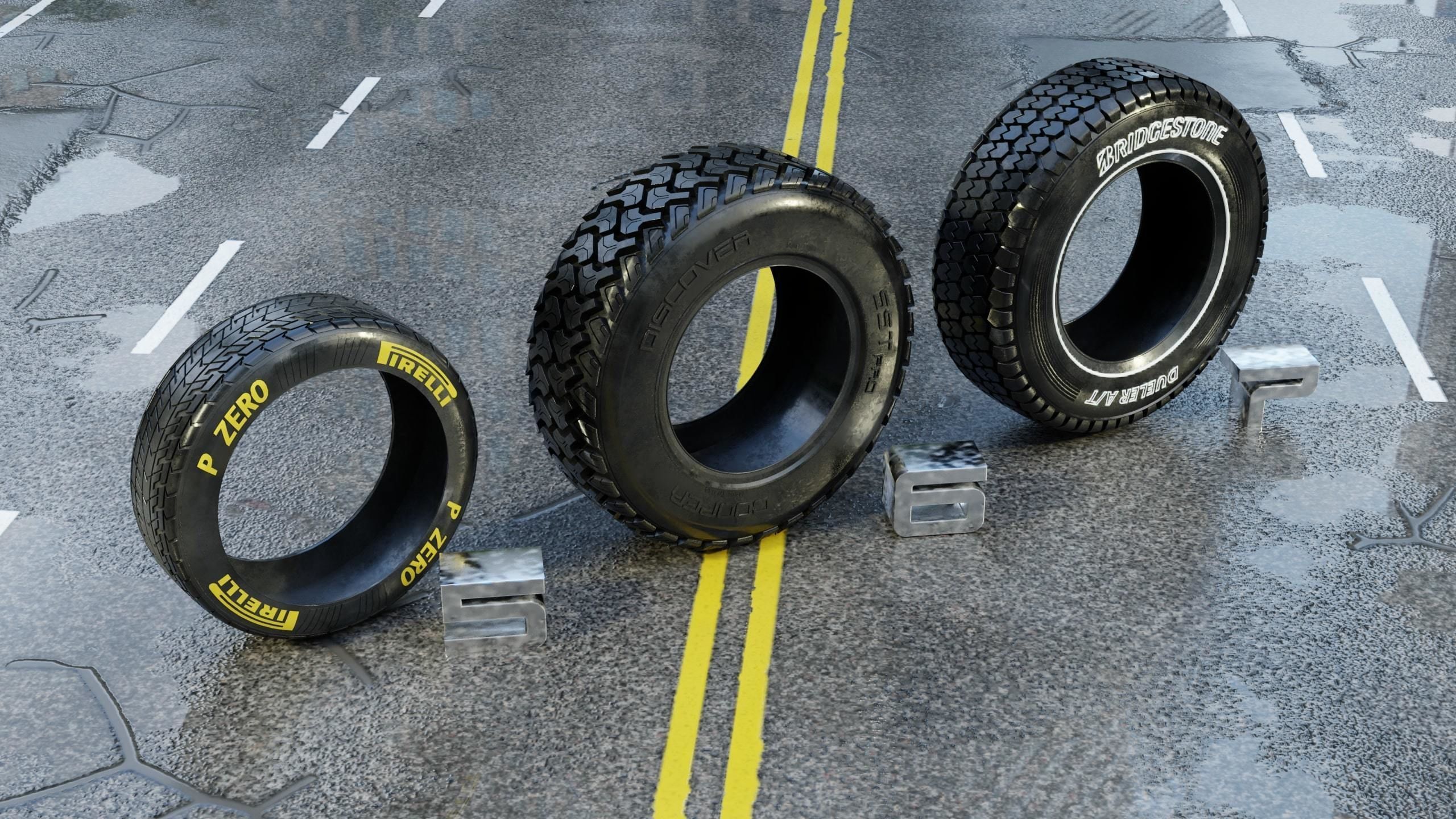 The ultimate wheel pack 3D model | CGTrader