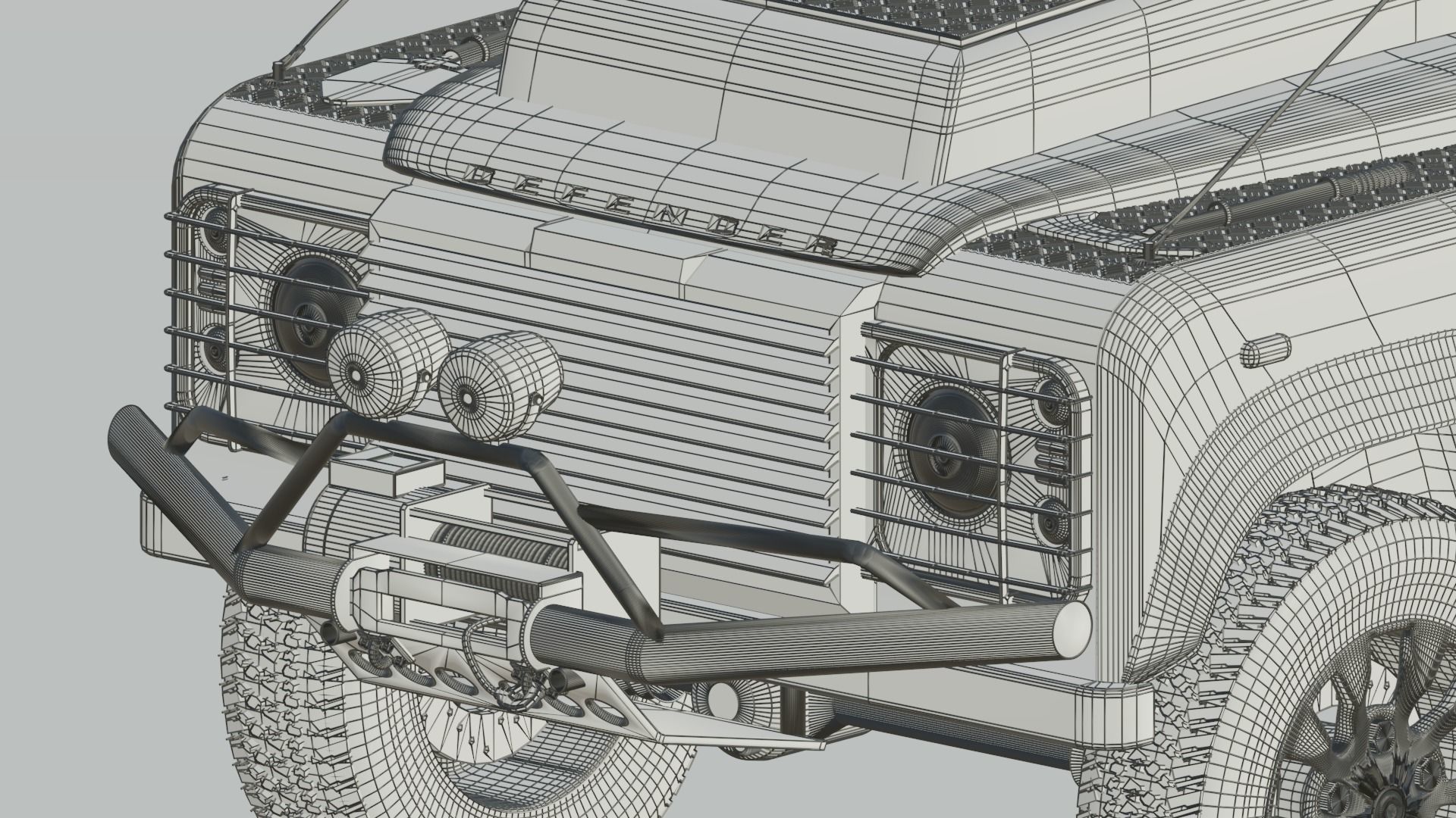 Land Rover Defender 3D model | CGTrader