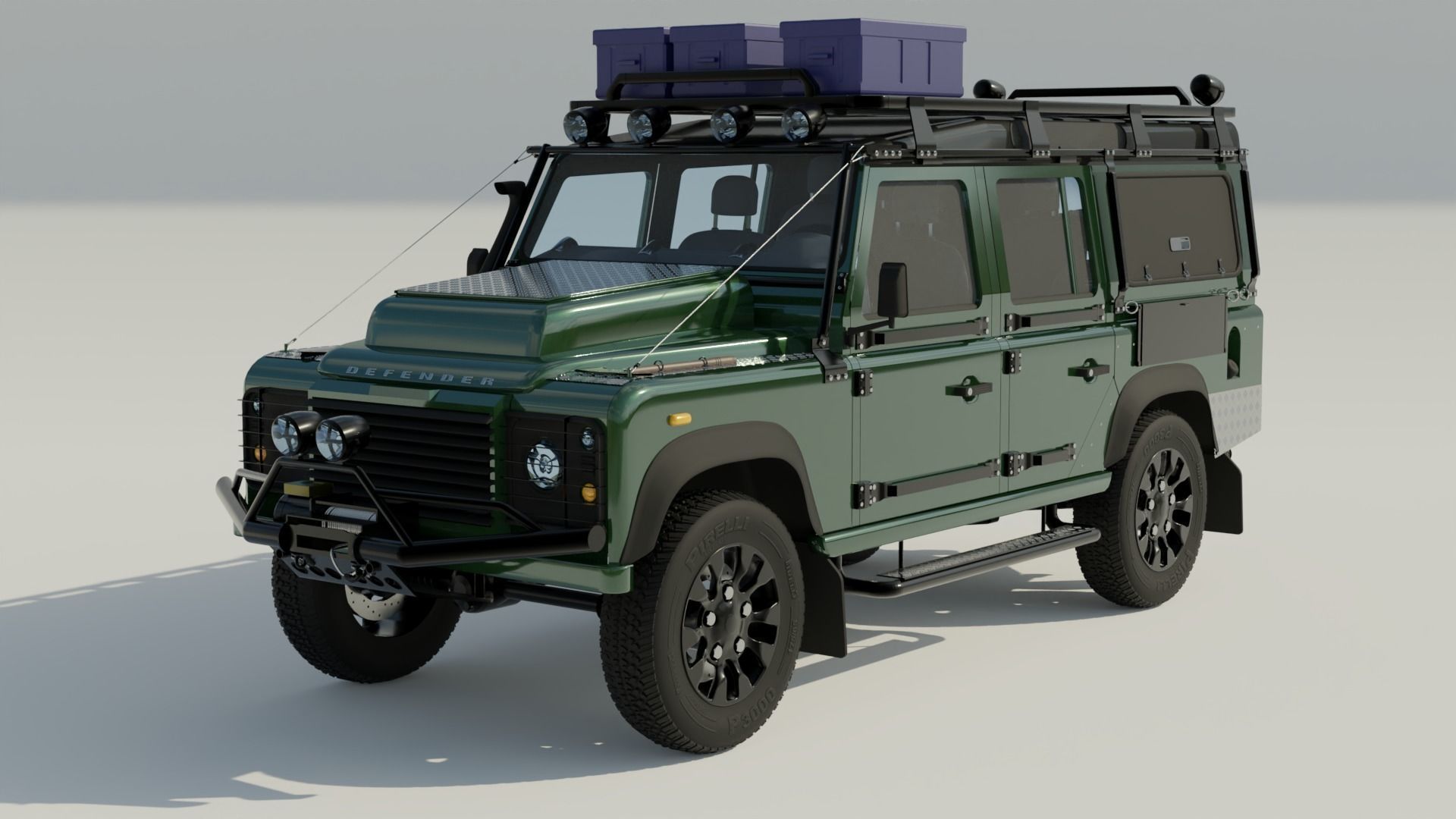 Land Rover Defender 3D model | CGTrader