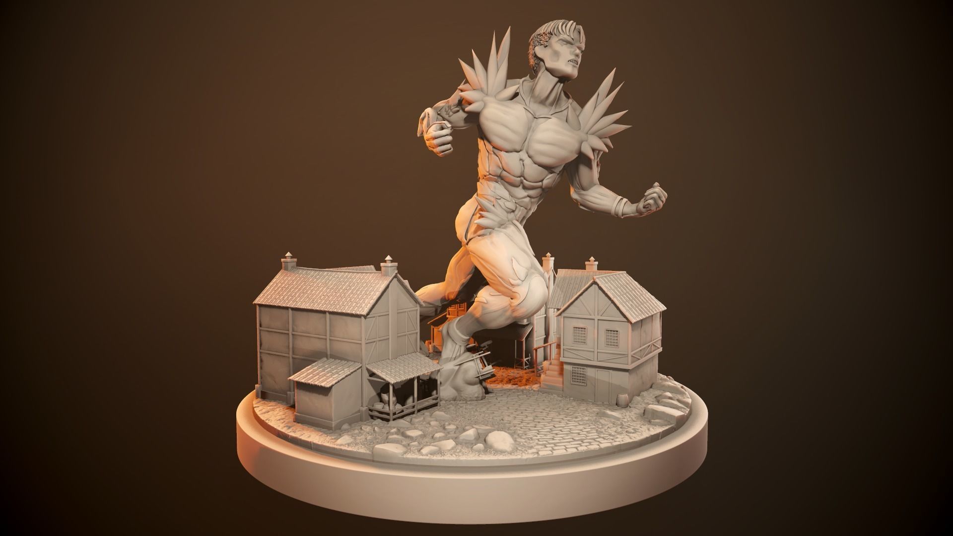 Reiner Armored Titan - Attack on Titan 3D model 3D printable | CGTrader