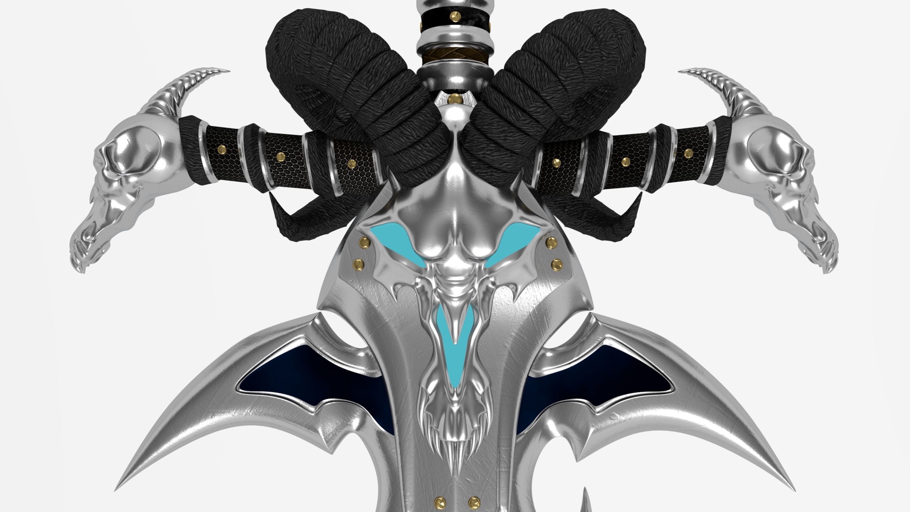 3D model Frostmorn sword VR / AR / low-poly | CGTrader