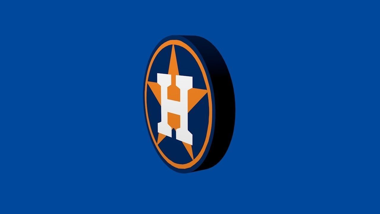 Houston Astros Team Logo 3D model | CGTrader