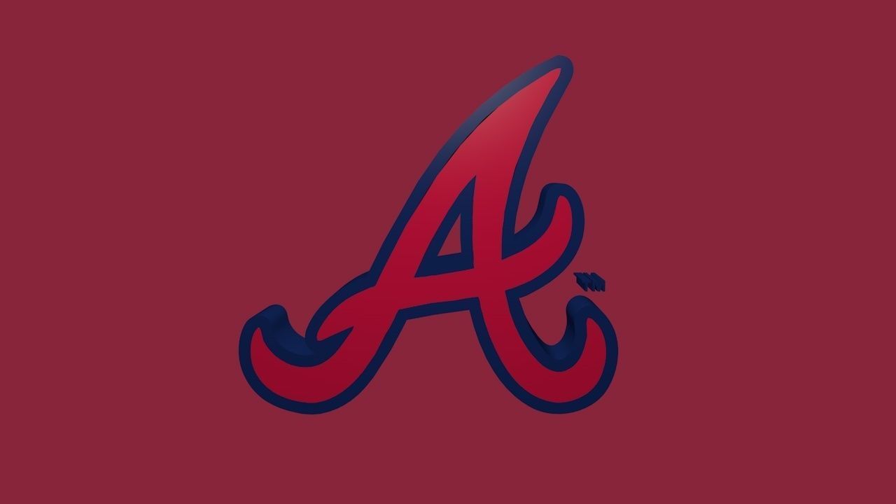 Atlanta Braves Team Logo 3D model | CGTrader