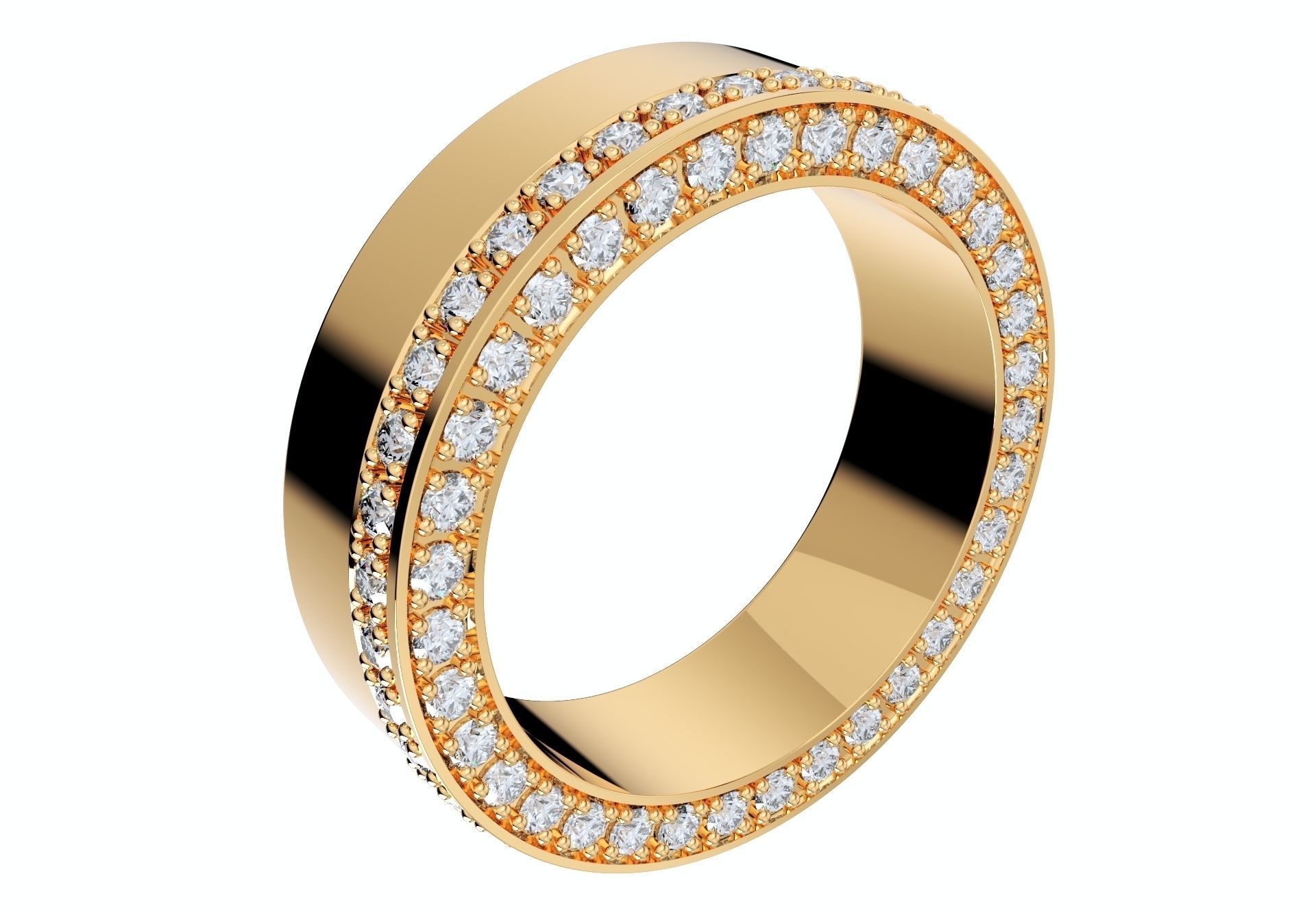 Wedding Set Ring Women Men Ring CAD Design-PSJM001V15 3D model 3D ...