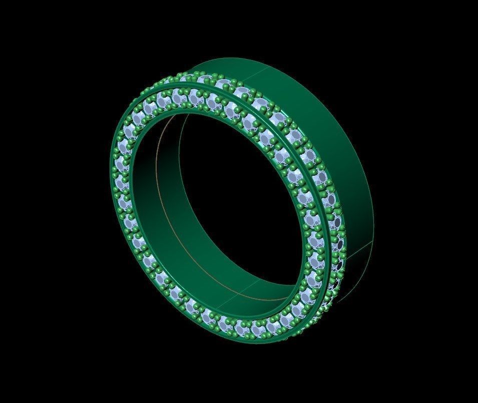 Wedding Set Rings For Women And Men CAD Design-PSJM001V17 3D model 3D ...