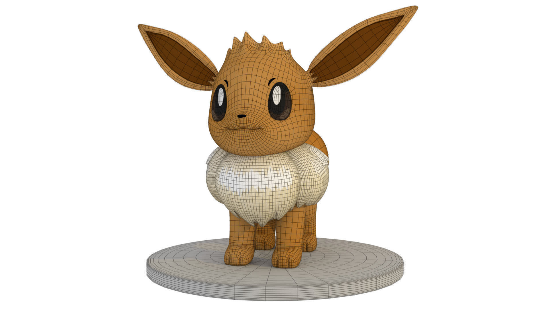 3D model Eevee Pokemon VR / AR / low-poly | CGTrader