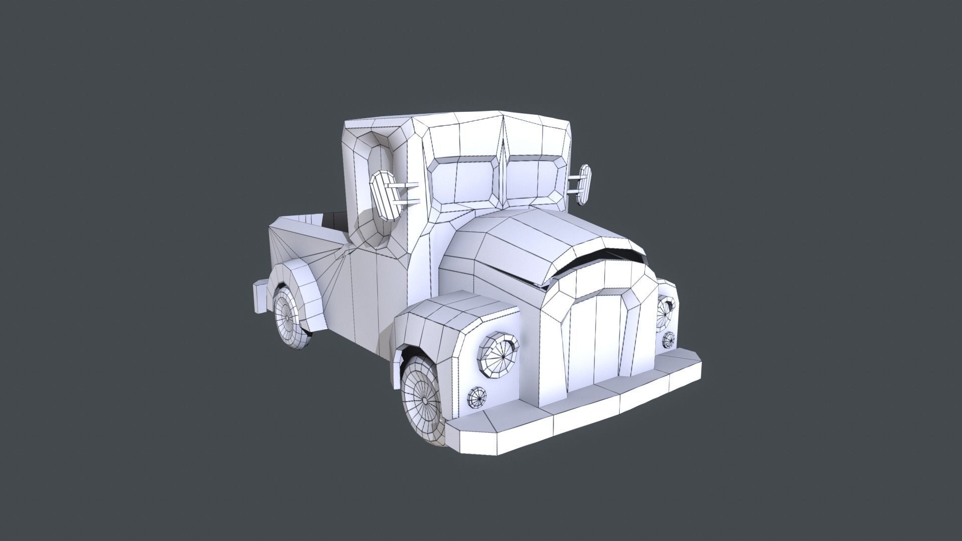 3D model Car Stylized VR / AR / low-poly | CGTrader