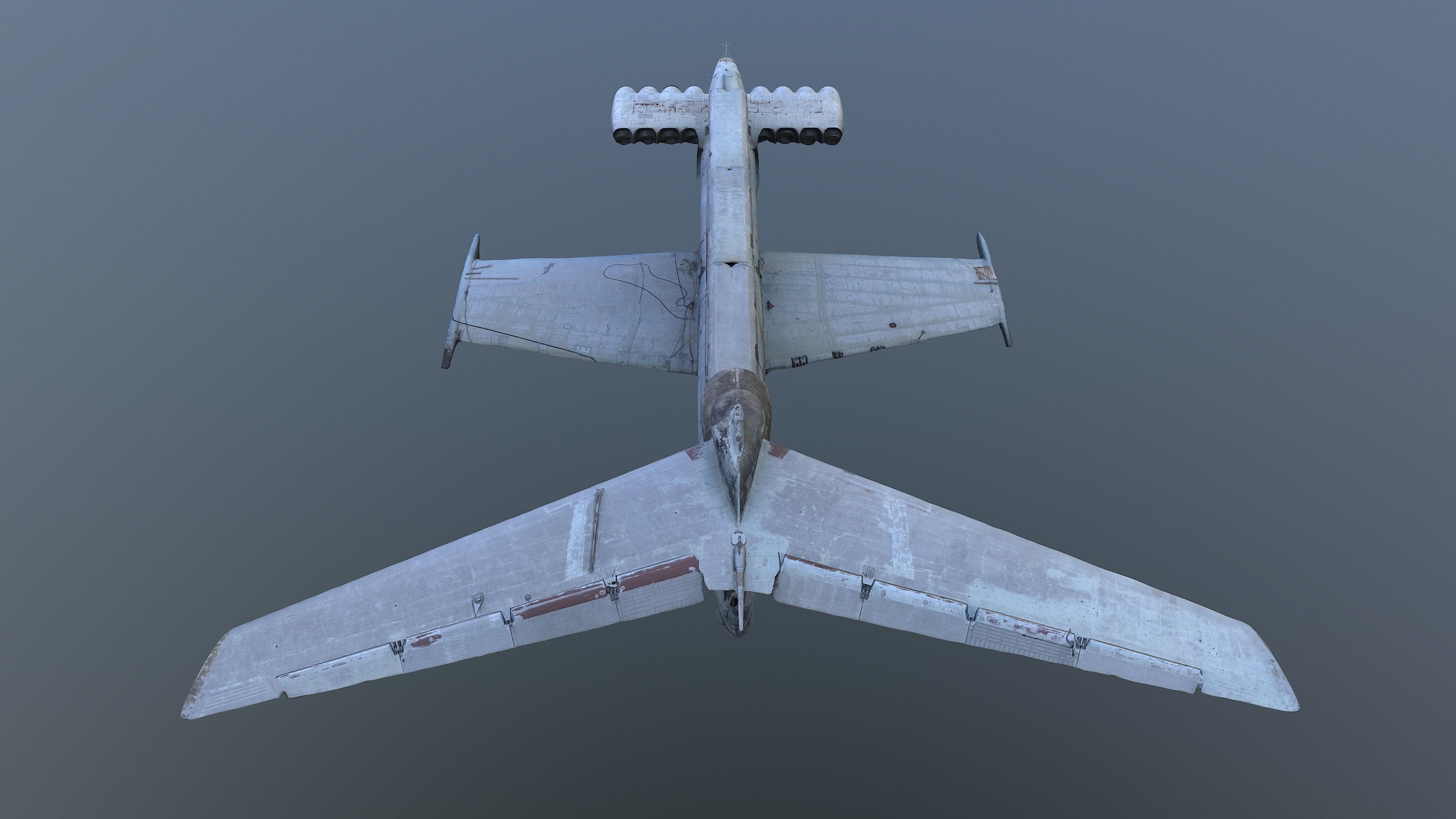 3D model Caspian Sea Monster ekranoplan Lun Low poly VR / AR / low-poly ...