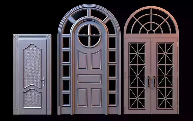 Doors 3d models 3D model | CGTrader