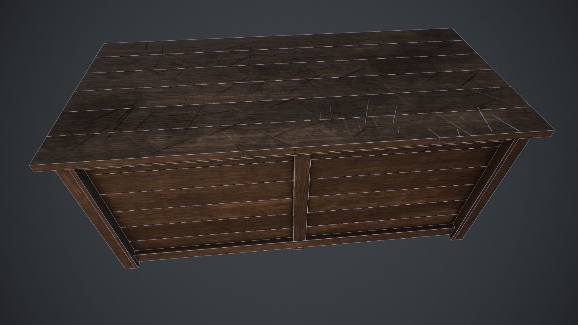 Set medieval storage boxes free VR / AR / low-poly 3D model | CGTrader