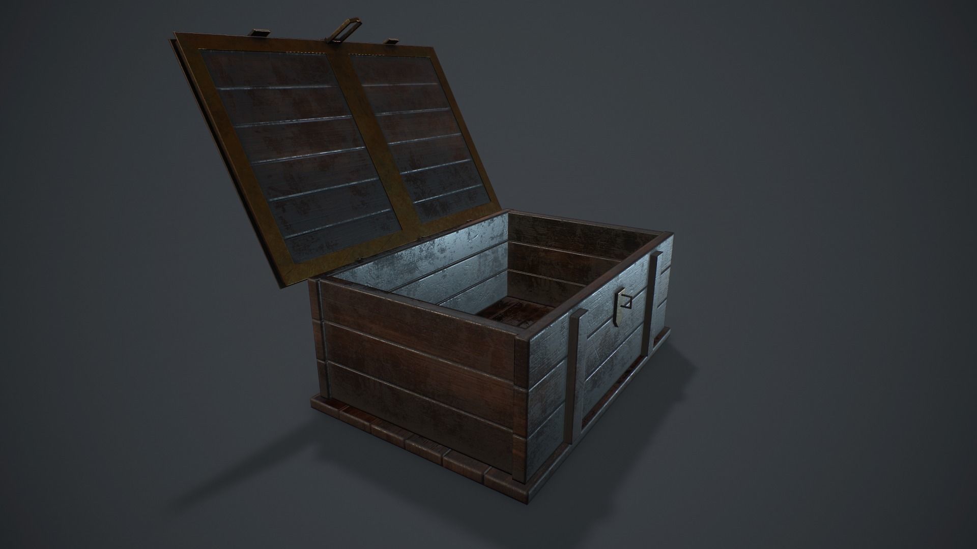 Set medieval storage boxes free VR / AR / low-poly 3D model | CGTrader