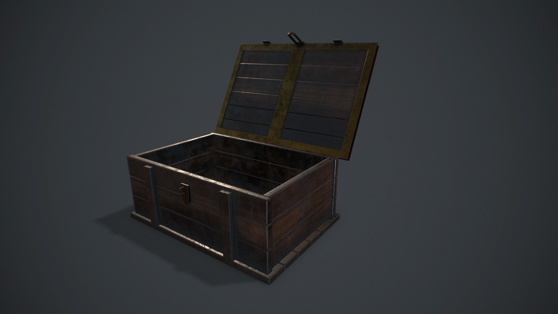 Set medieval storage boxes free VR / AR / low-poly 3D model | CGTrader
