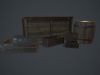 Set medieval storage boxes free VR / AR / low-poly 3D model | CGTrader