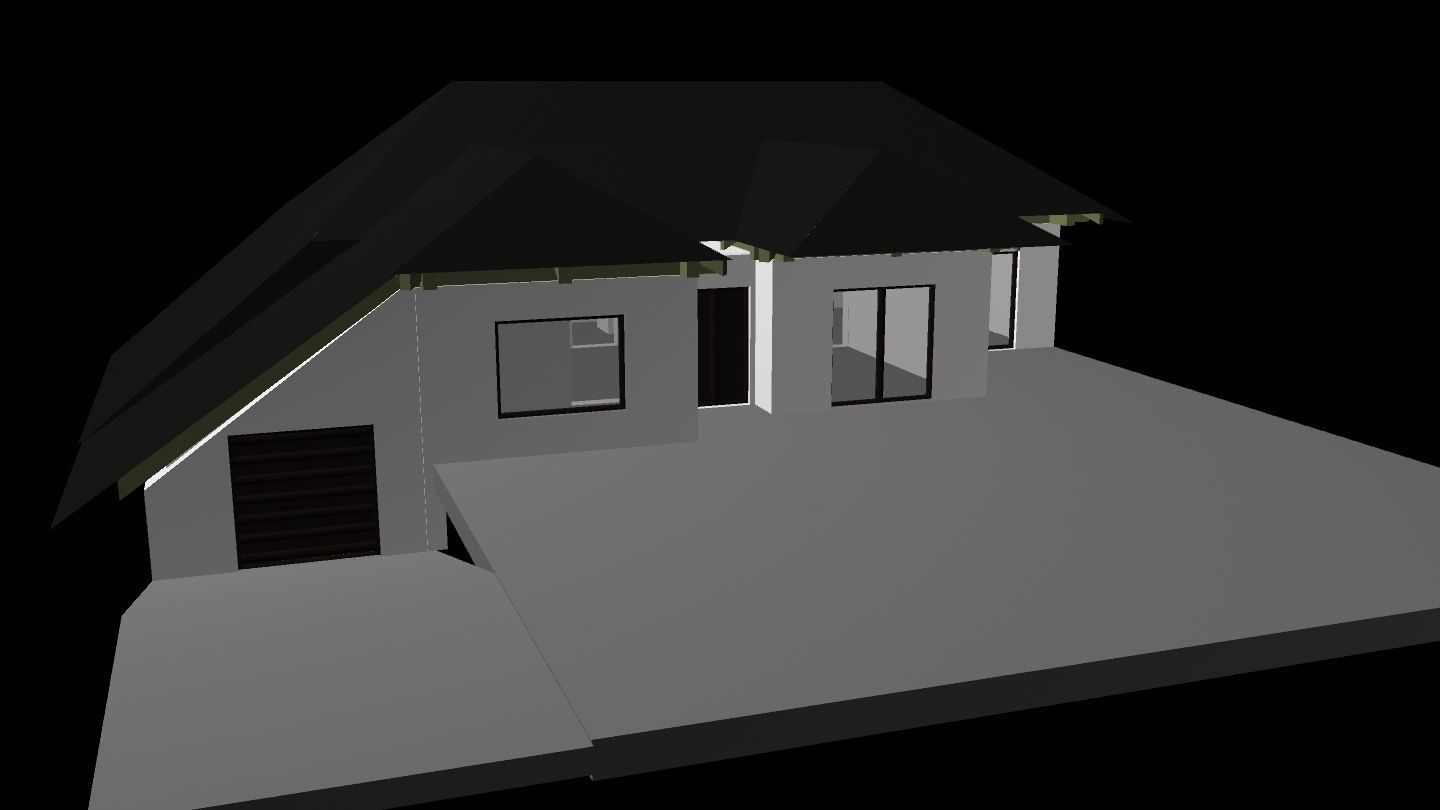 Ground House 3D model | CGTrader