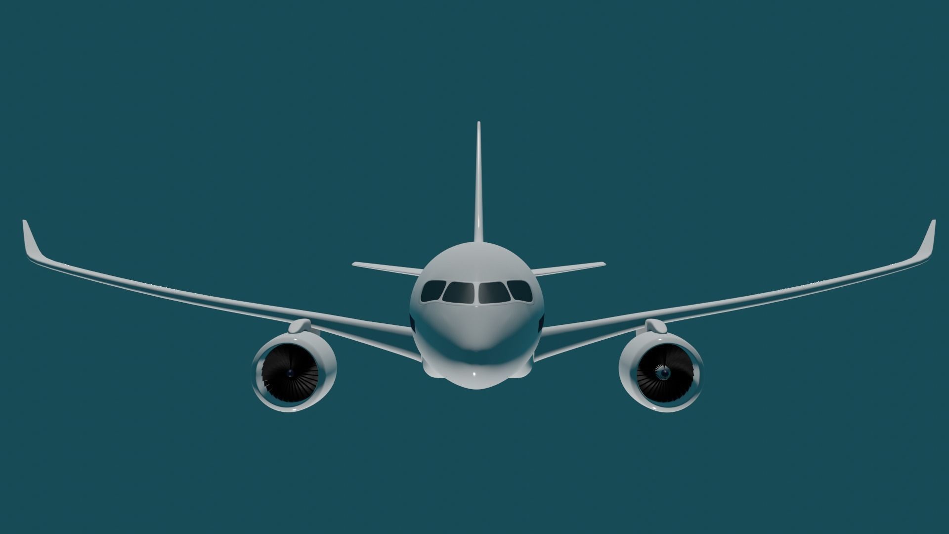Airplane simple free 3D model | CGTrader