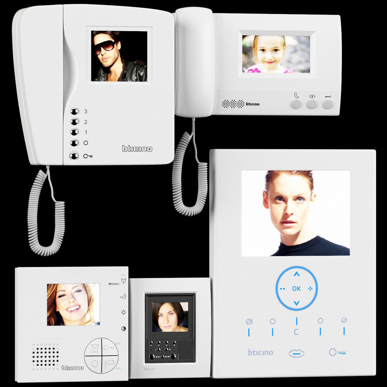 video intercom Bticino 3D model | CGTrader