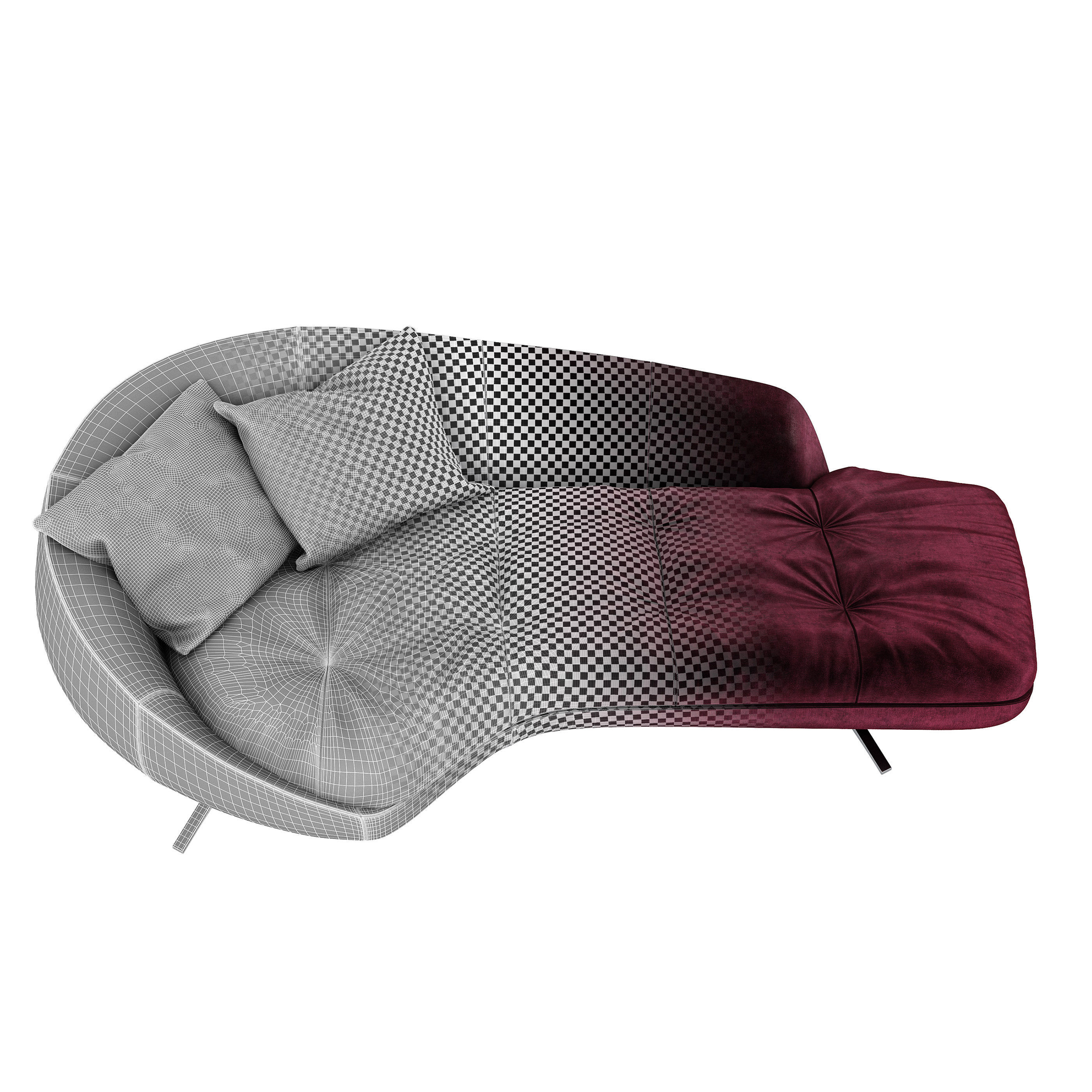 Boe Sofa Desiree 3D model | CGTrader