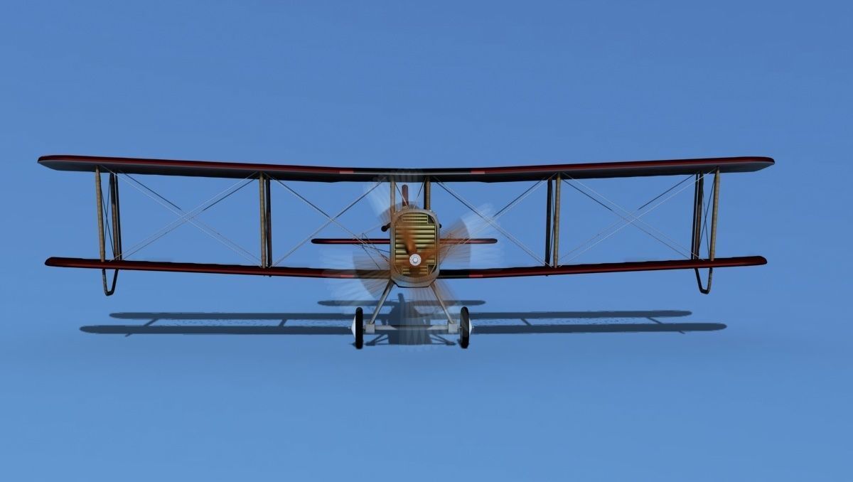 Airco DH-4 Aerial Photo 3D model animated rigged | CGTrader