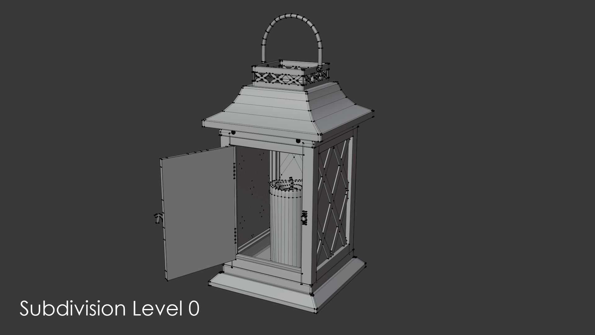 Lantern 3D model | CGTrader
