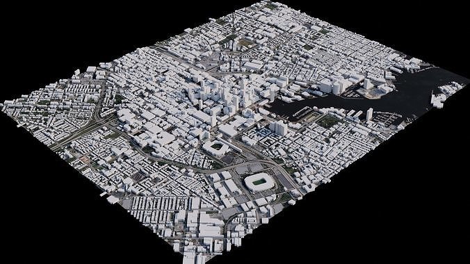 Baltimore - USA 3D model | CGTrader
