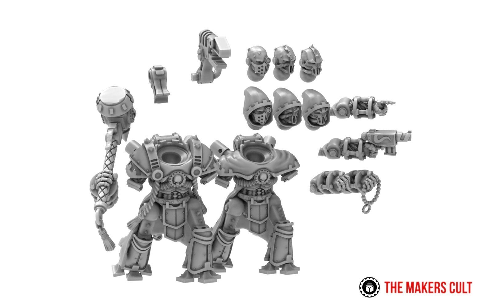 Dark Techno Machinesmith 3D model 3D printable | CGTrader