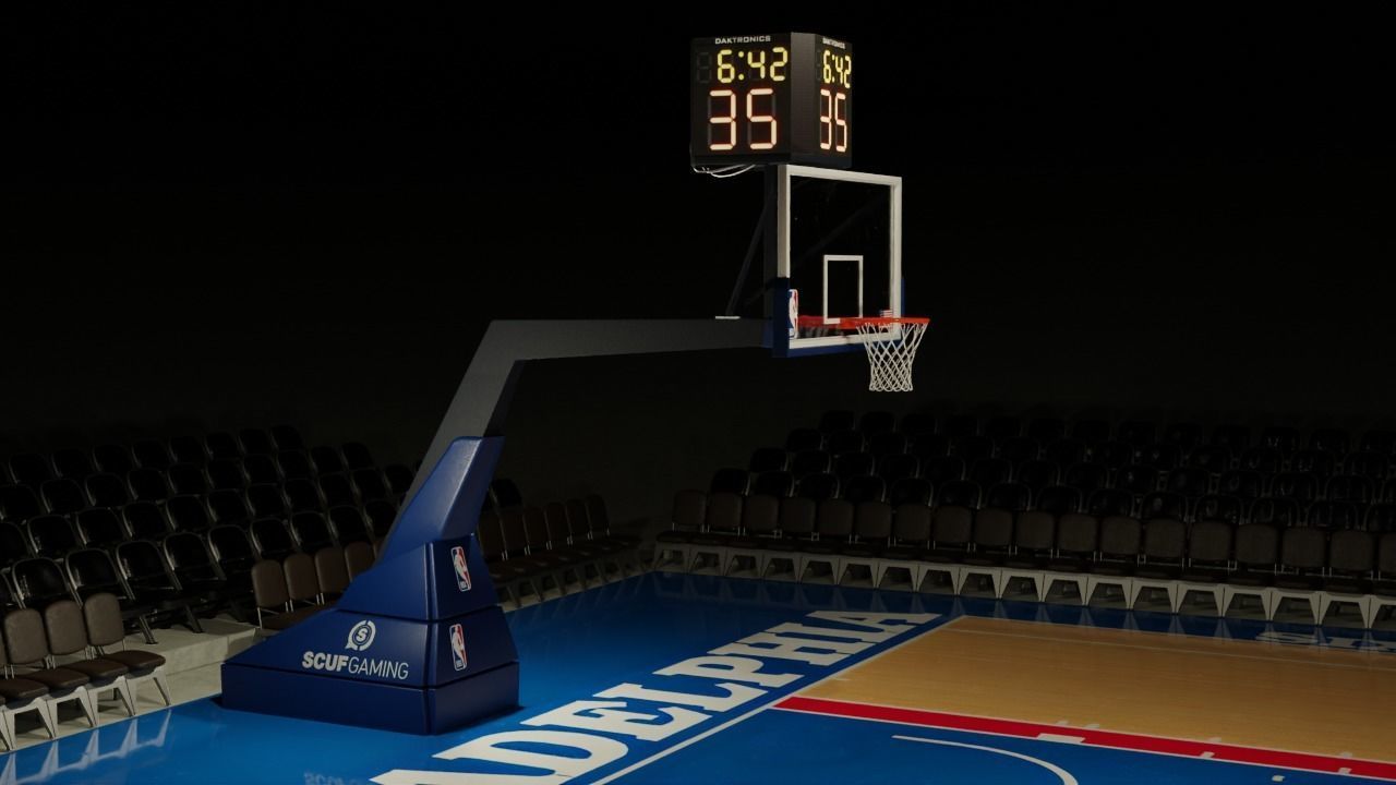 NBA Basketball Hoop 3D model | CGTrader