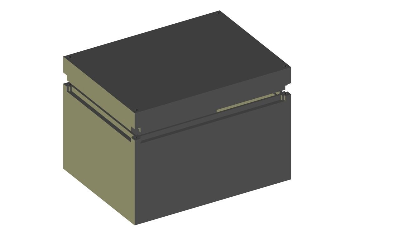 Junction Box 3D model 3D printable | CGTrader