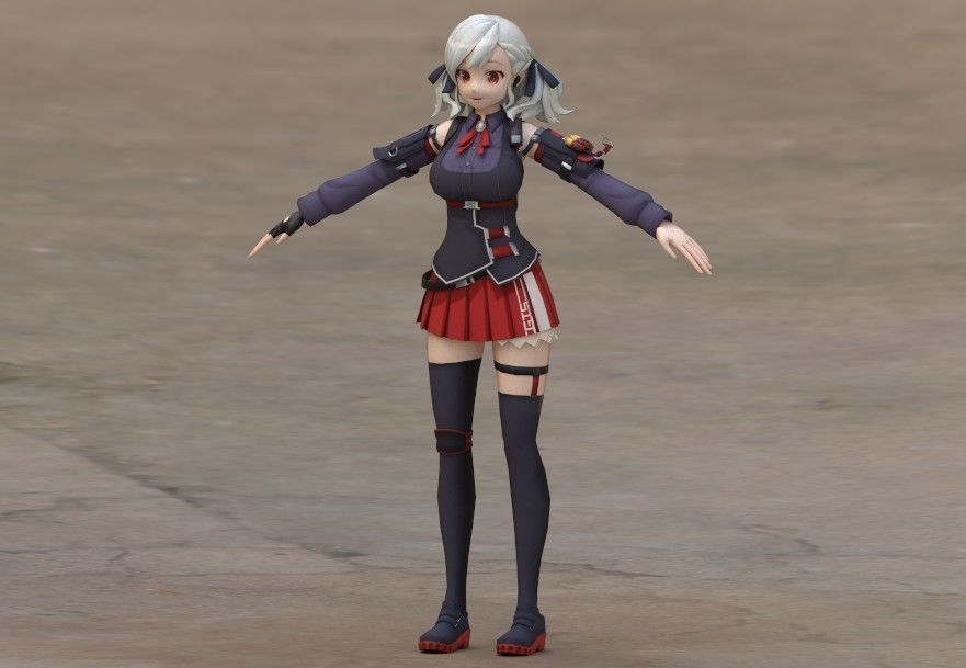 3D model SPAS-12 rigged - Girls Frontline VR / AR / low-poly | CGTrader