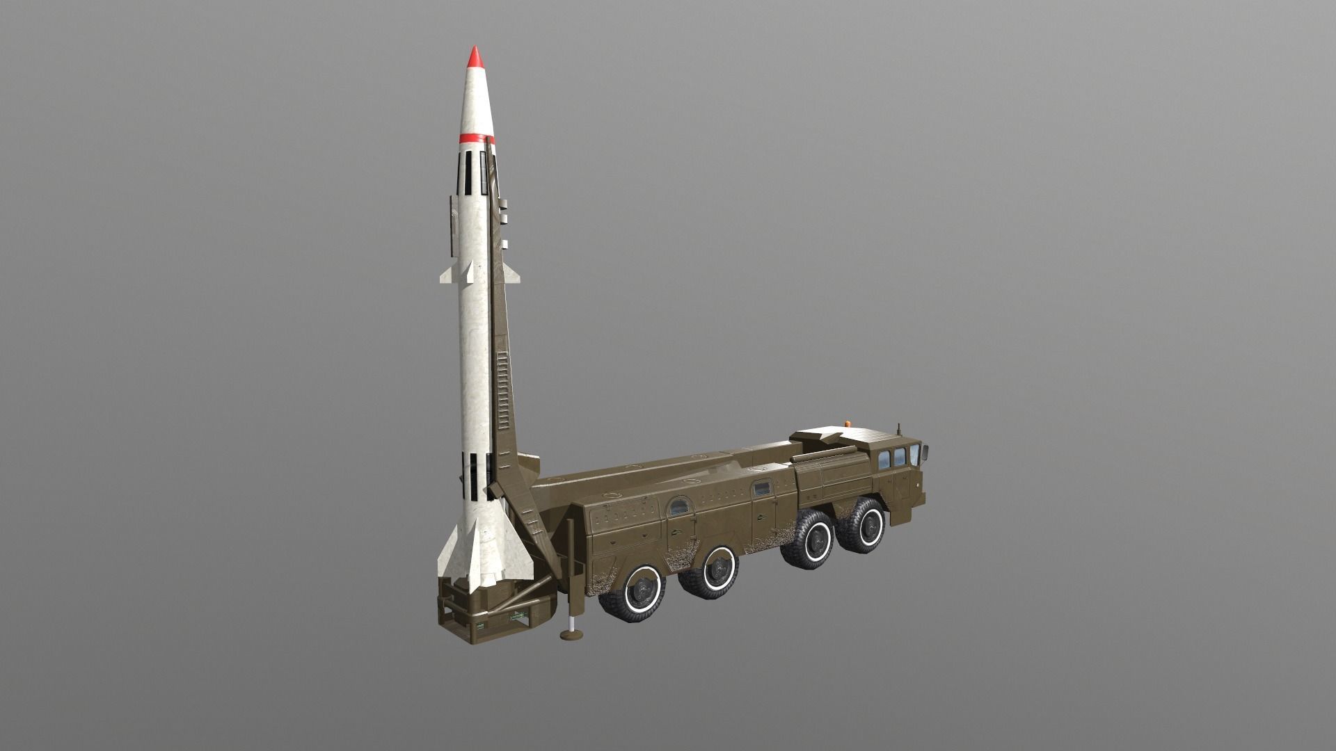 3D model Missile Launcher DF VR / AR / low-poly | CGTrader
