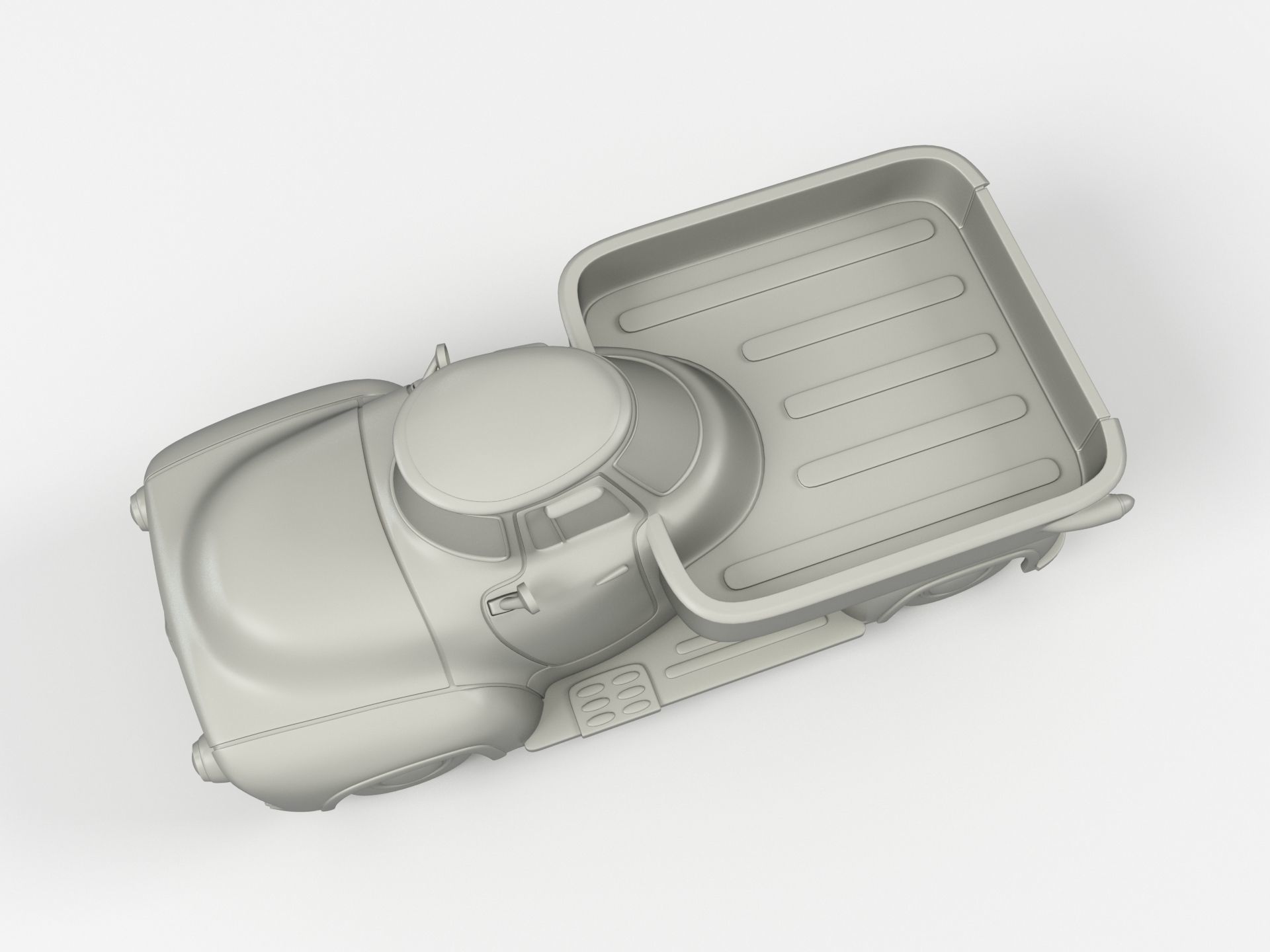 Pick-R-Up Truck Fallout 4 3D model 3D printable | CGTrader