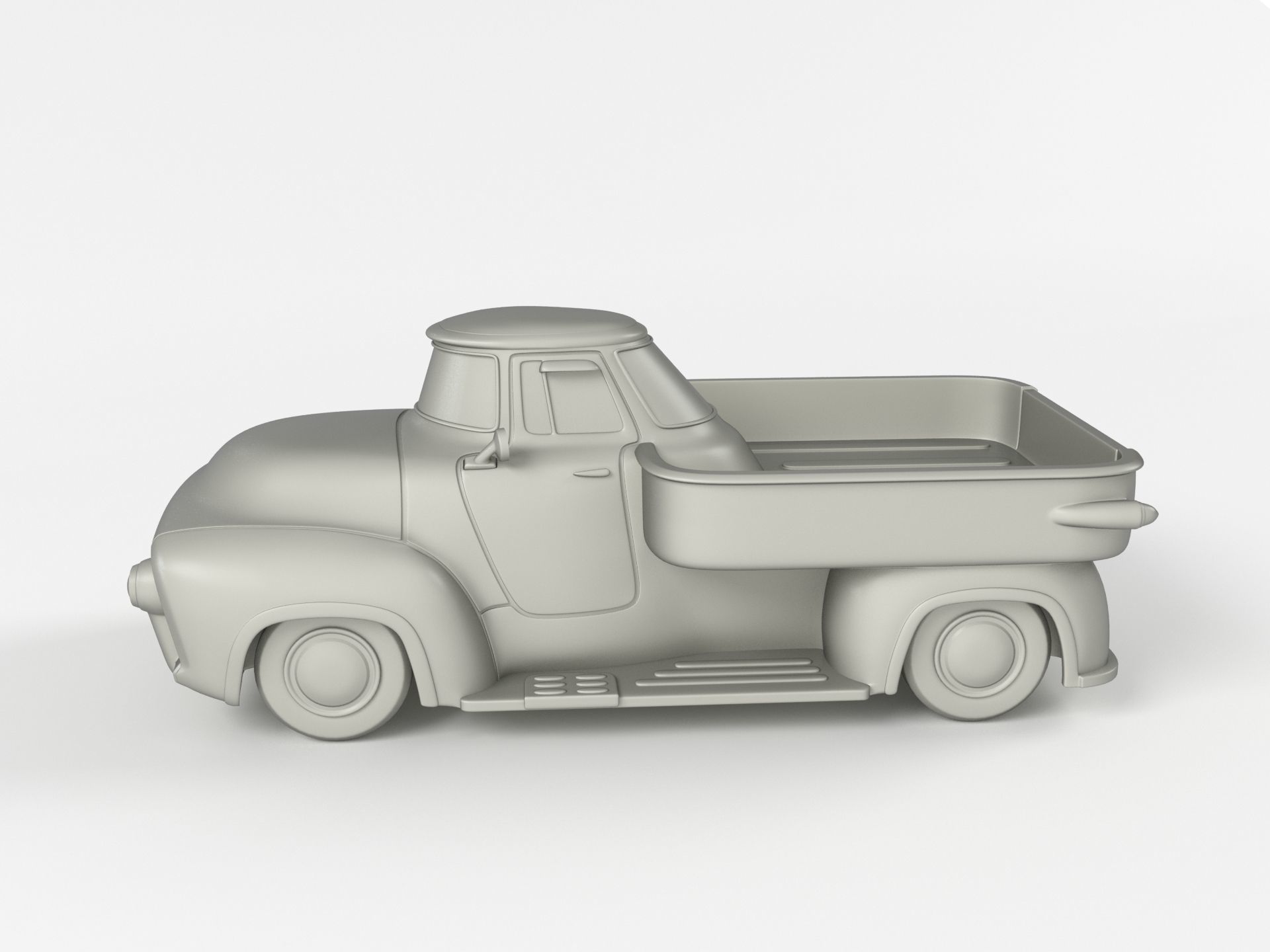 Pick-R-Up Truck Fallout 4 3D model 3D printable | CGTrader