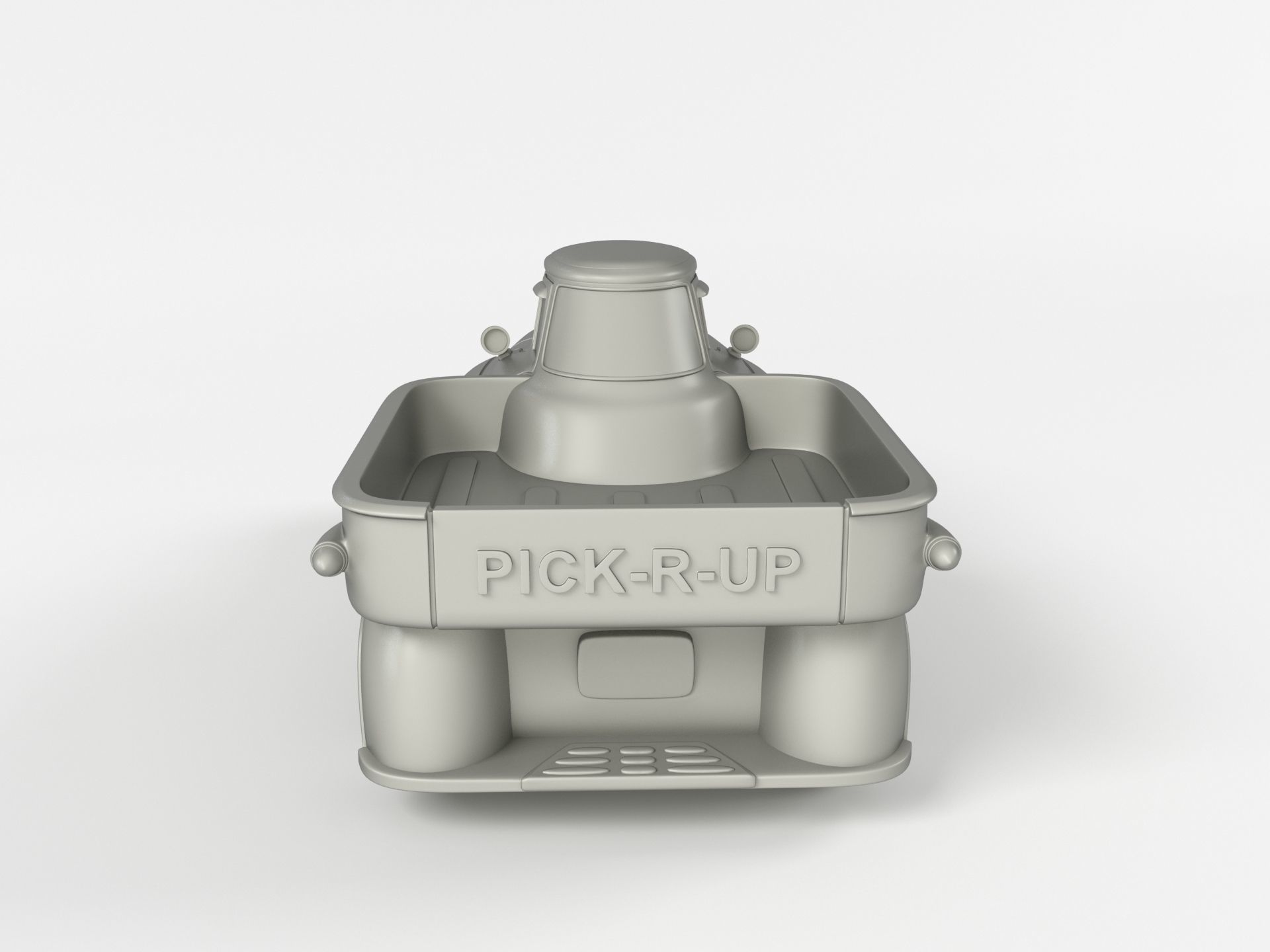 Pick-R-Up Truck Fallout 4 3D model 3D printable | CGTrader