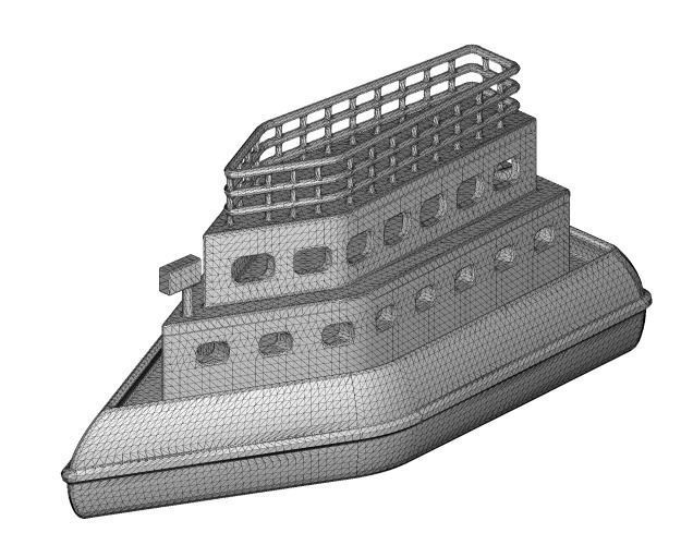 Classic Cruise Ship 3D model 3D printable | CGTrader