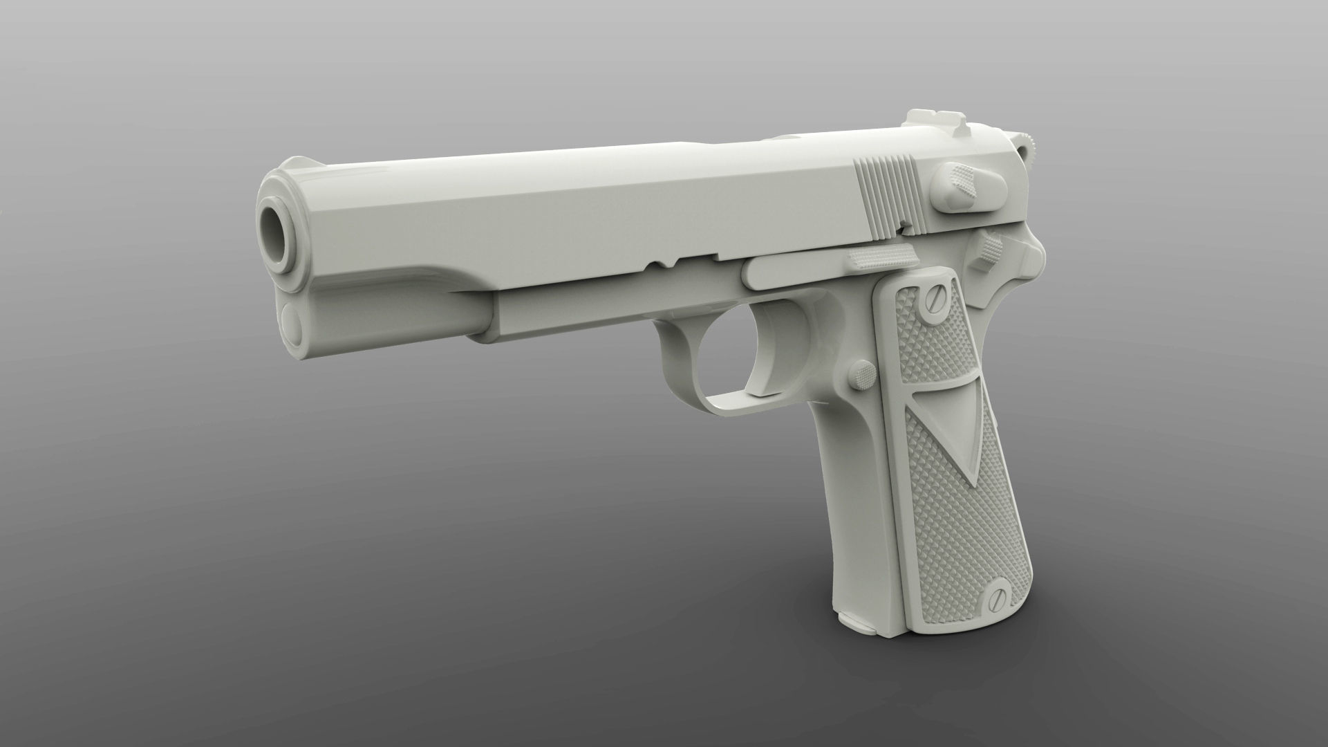 3D model Handgun PBR VR / AR / low-poly | CGTrader