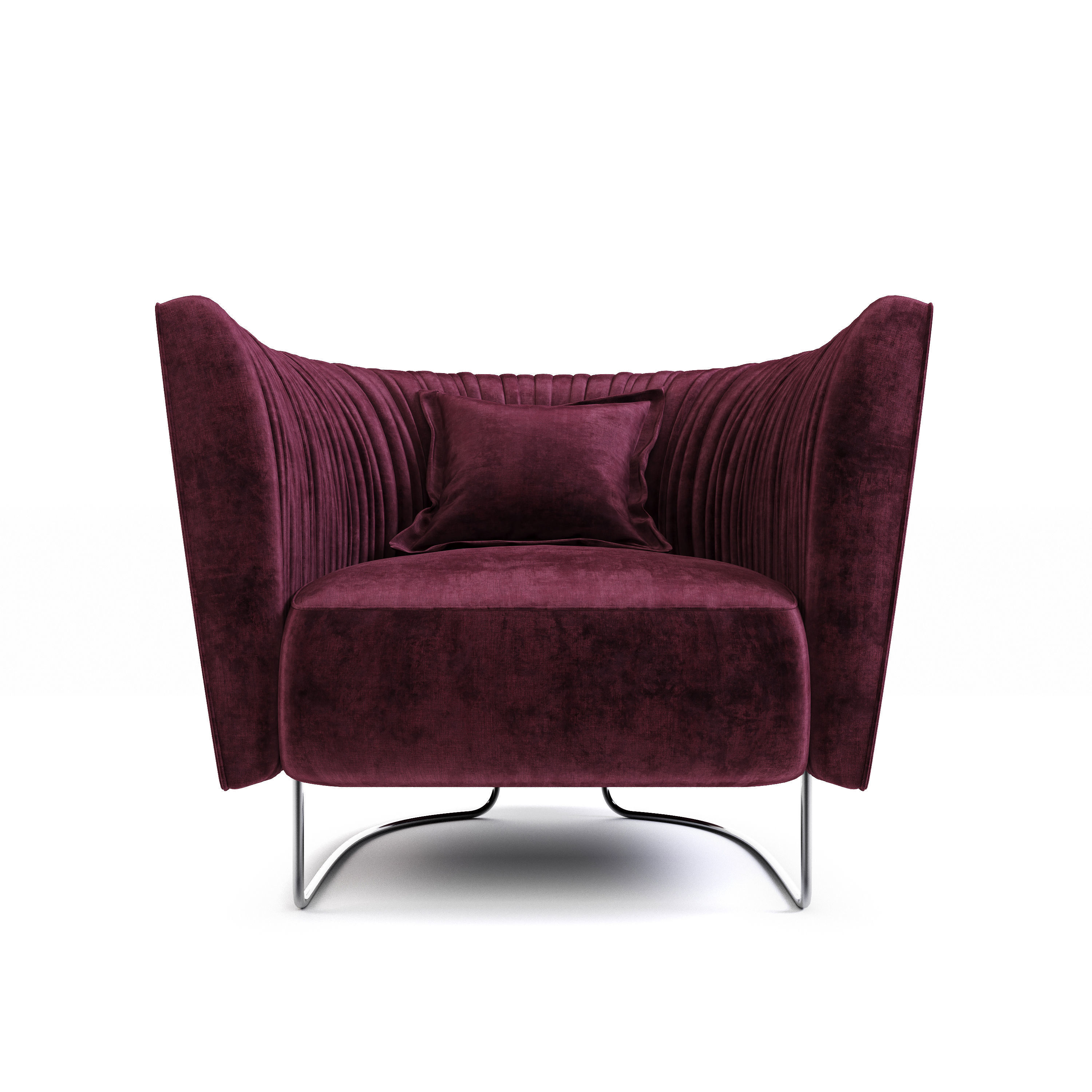Desiree Shellon armchair 3D model | CGTrader