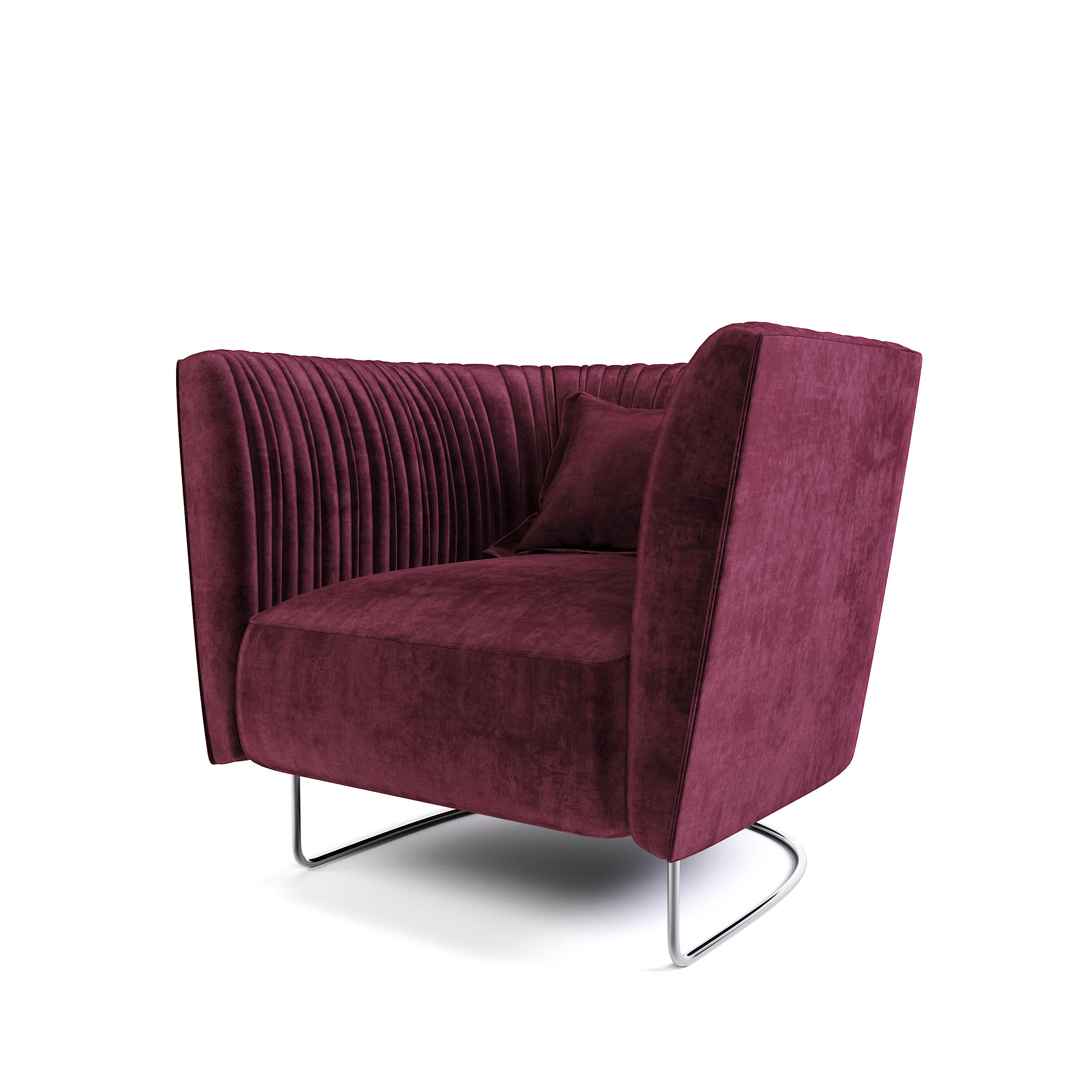 Desiree Shellon armchair 3D model | CGTrader